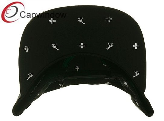 All Over White Future Printing Patterns Leisure Snapback Baseball Caps for Unisex