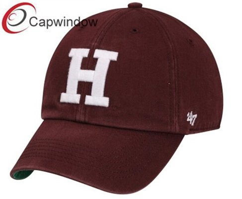 Harvard Crimson Red Franchise Fitted Baseball Hats / College Cotton Baseball Caps for Adults