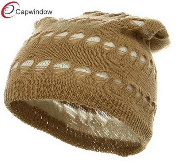 Camel 4 Holes New Vintage Beanie Winter Hats with Cotton