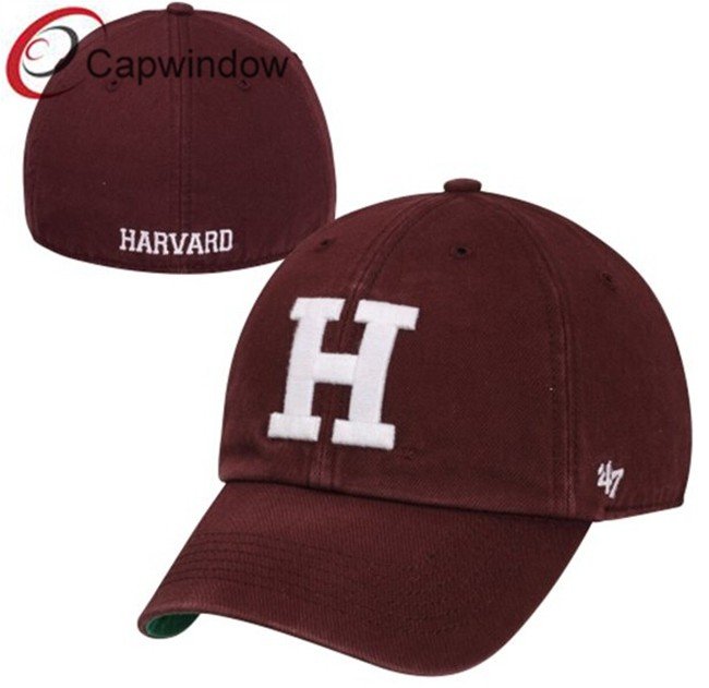 Harvard Crimson Red Franchise Fitted Baseball Hats / College Cotton Baseball Caps for Adults