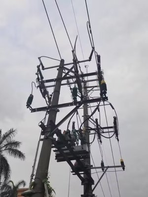 High Frequency Low Voltage Overhead Line Fault Indicator with Alarm Output Relay