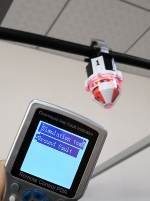 overhead line cable fault indicator