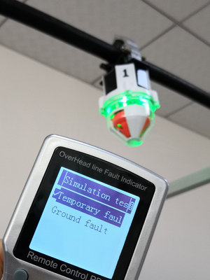 what is a fault indicator function display 3-color led