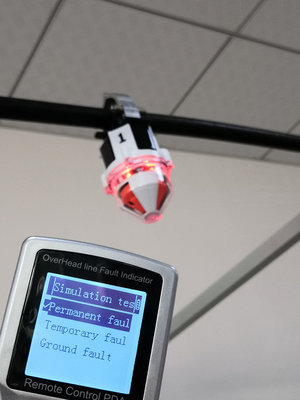 what is a fault indicator function display 3-color led