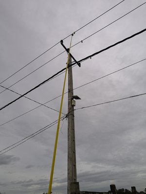 SNV308.1 Overhead Line Fault Indicator with 6KV-50KV Line's Current Signal