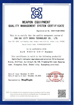 China supply fault indicator