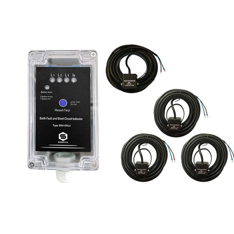 Communication type SNV-EKL4 v2.1 Earth fault and short circuit indicator