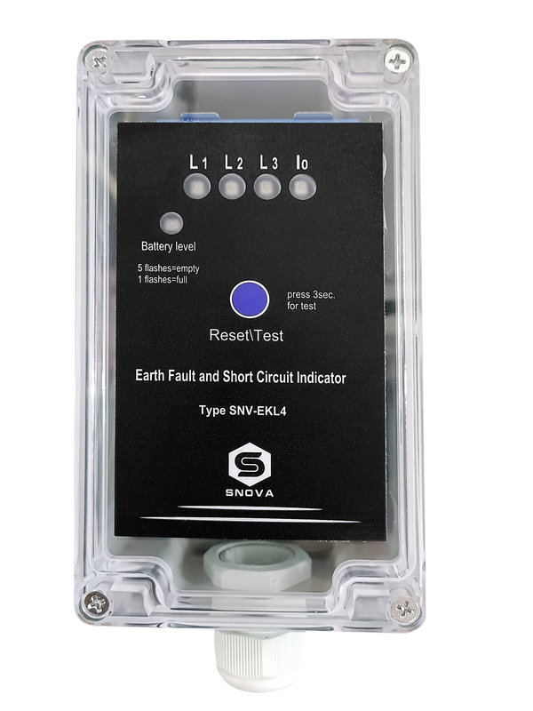New design SNV-EKL4 v2.1 Earth fault and short circuit indicator
