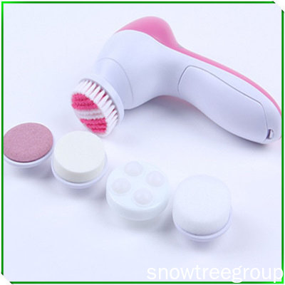 5in1 facial brush facial cleansing brush cheaper price manufacture directly sale