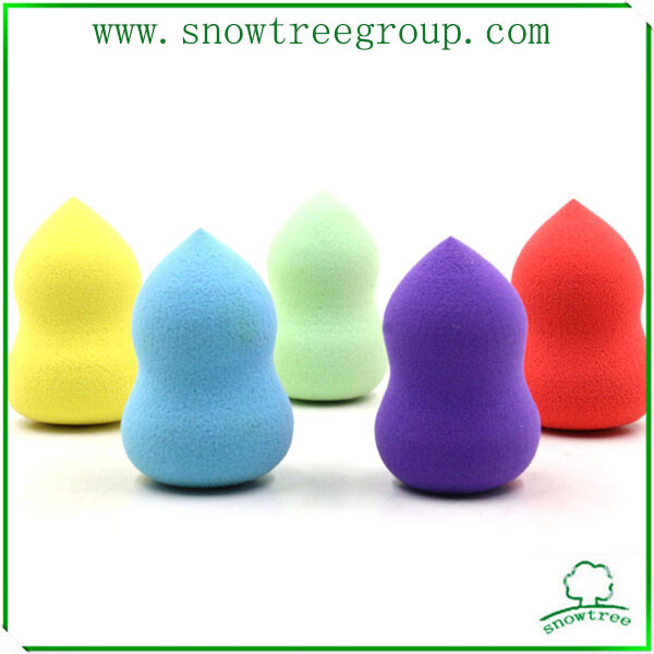 Colorful cosmetic non latex makeup power puff