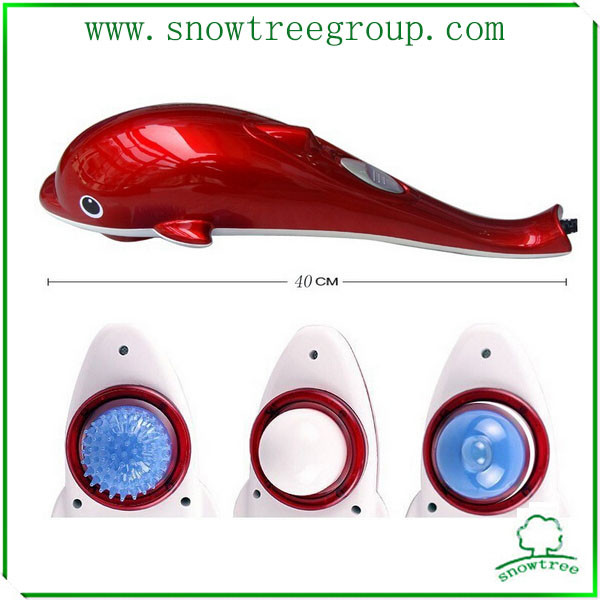 Electric Vibrating Infrared Handheld Dolphin Massage Hammer