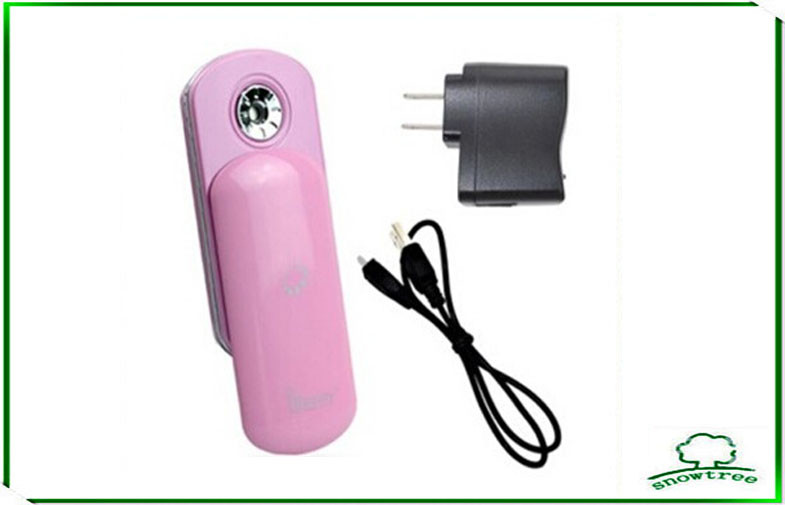 Hot Sale multifunction Portable Ibeauty Nano Handy Mist facial steamer keep face wet