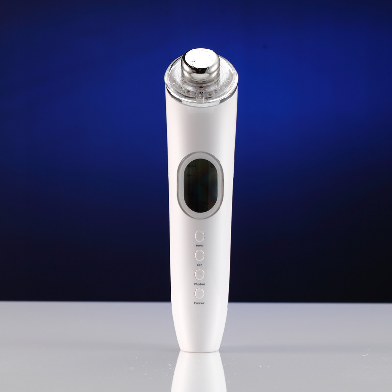 LCD Rechargeable Torch Type Photon Ultrasonic Ionic beauty machine
