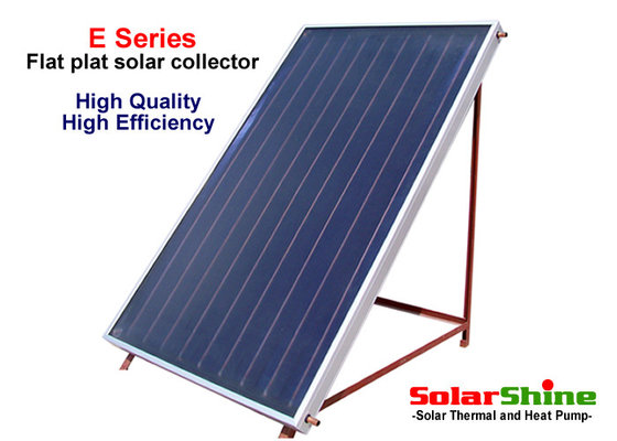 Safety Flat Plate Solar Collector , Solar Water Heater Evacuated Tube Collector