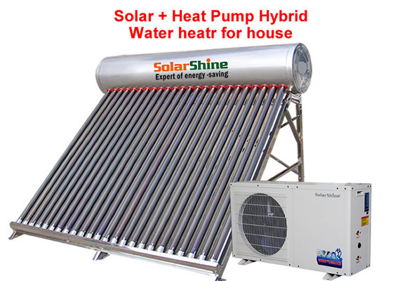 solar thermal and heat pump hybrid water heater 3