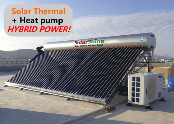Stable Flat Plate Solar Water Heater Directed Thermosyphon Circulation Type