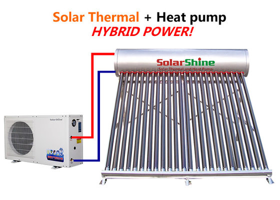 Safety Solar Heat Pump Water Heater , Solar Powered Heat Pump System