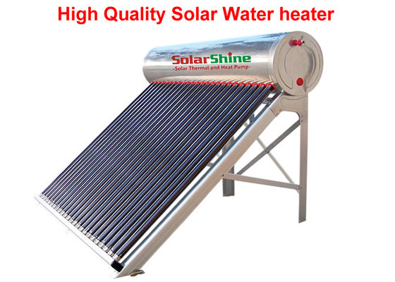 Three Target All Glass Tube Solar Water Heater 58 X 1800 Mm Anti Corrosive