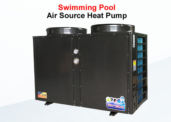 Swimming Pool Commercial Air Source Heat Pump Shell Heat Exchanger Long Life Span