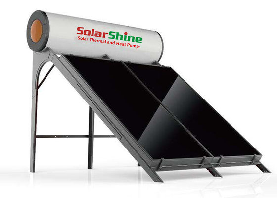 Black / White Flat Panel Solar Water Heater Selective Coating Absorber