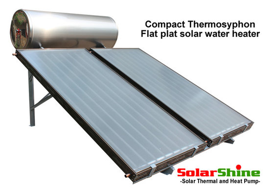 Stainless Steel Flat Plate Solar Water Heater Intelligent Automatic Controler
