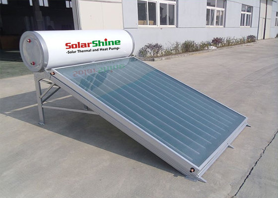Stainless Steel Rooftop Solar Water Heater High Density Polyurethane