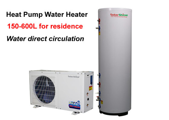 Low Noise Hybrid Heat Pump Water Heater , Air Energy Water Heater CE Certification