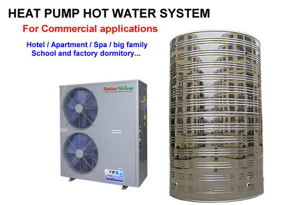 Low Noise Commercial Heat Pump Water Heater 5 KW Heating Capacity