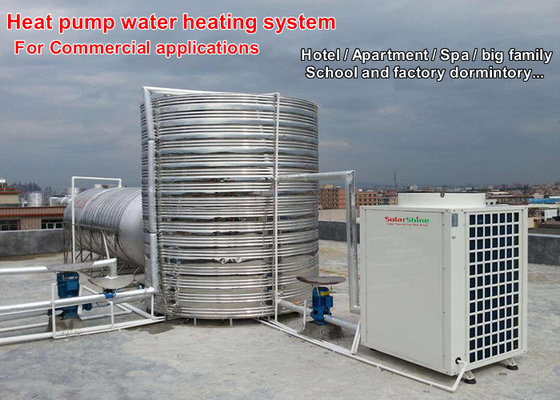 220V / 380V Heat Pump Water Heater For Commercial Use CCC Certification
