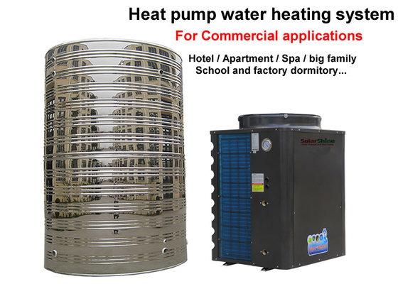 All In One Energy Saving Commercial Heat Pump Water Heater Long Life Span