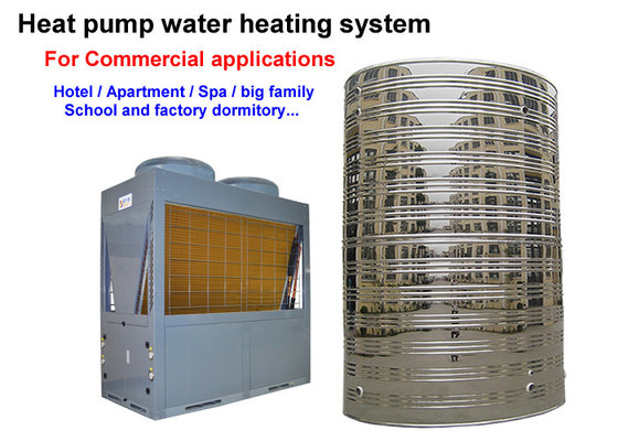 220V / 380V Commercial Heat Pump Water Heater Lower Energy Consumption