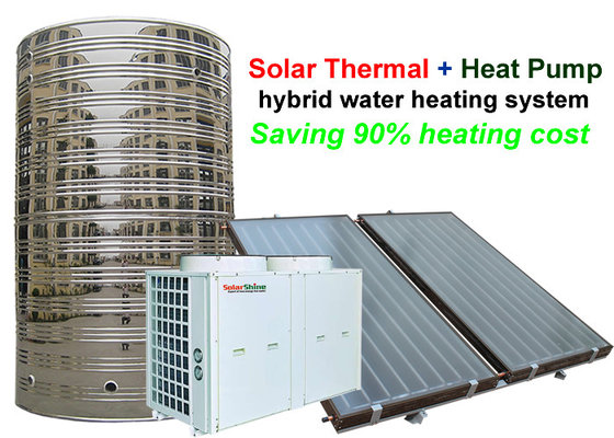 Durable Hybrid Water Heater R407C / R410A Refrigerant CE Certification