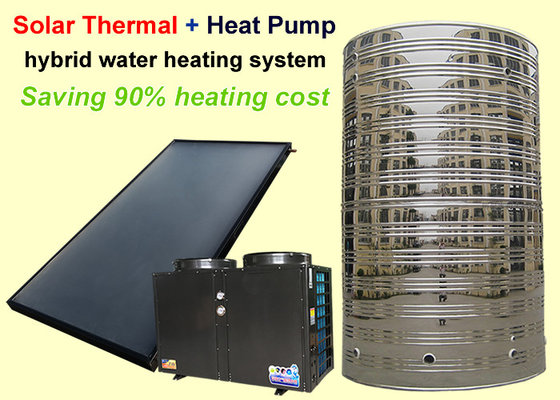 Economic All In One Heat Pump Water Heater 11 - 100 KW Power Low Noise