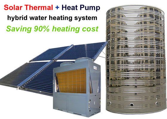 Solar Thermal And Air Heat Pump Water Heater System Coplent Scroll Compressor
