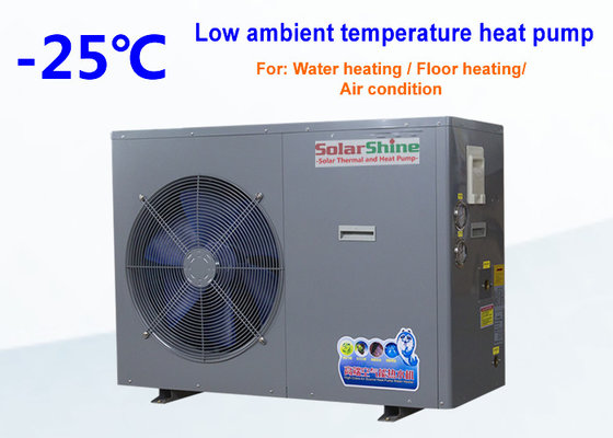 Durable Air Source Heat Pump Central Heating R410a / R417a Refrigerant