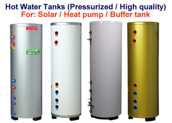 Pressured Hot Water Holding Tank 6Bar / 87psi Colorful Painted Steel Cover
