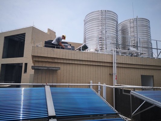 Polyurethane Foam Heat Pipe SUS304 Solar Power Collector