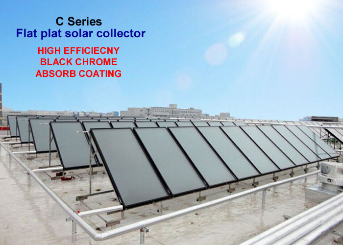Economic Evacuated Flat Plate Solar Collector Firm Structure For Swimming Pool