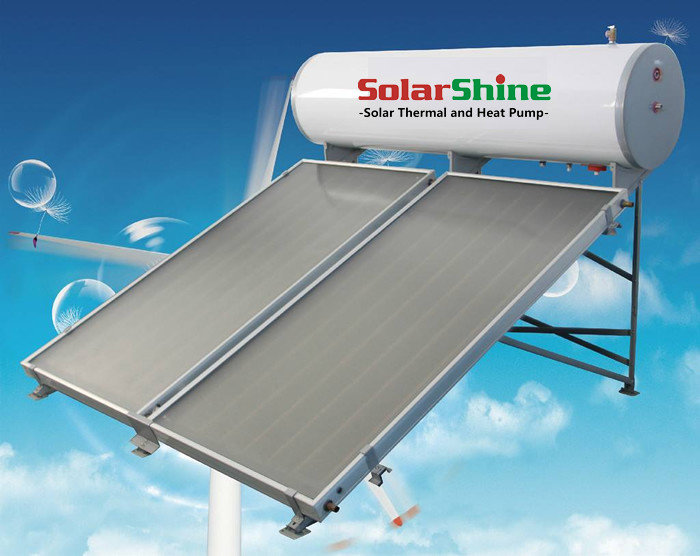 Anti Rust Solar Panel Hot Water Heater Pressurized Type Simple Maintenance