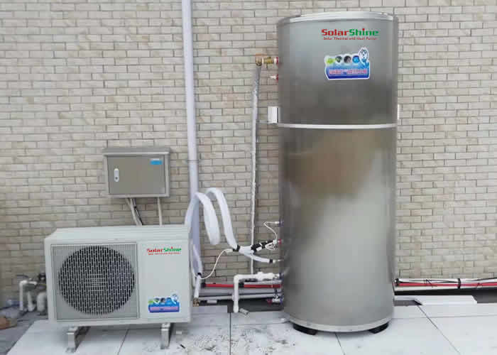 Safe Energy Efficient Heat Pump Water Heater , Air To Water Heat Pump Water Heater