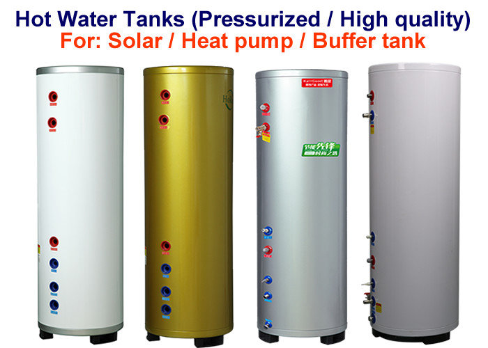 Customized Size Hot Water Storage Tank , Safety Hot Water Reserve Tank