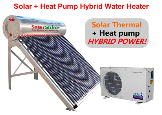 Energy Saving Solar Thermal Water Heater With Declining Roof Bracket