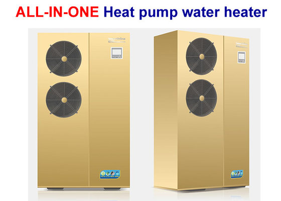 Fast Heating All In One Heat Pump Water Heater Scroll Compressor Type