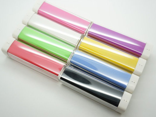 1200mAh  18650 Battery  Lip Gross Portable Mobile Power Bank in Acrylic Casing supplier