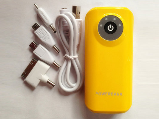 Customized Logo 6000mAh  18650 Battery  UV finish Portable Mobile Power Bank supplier