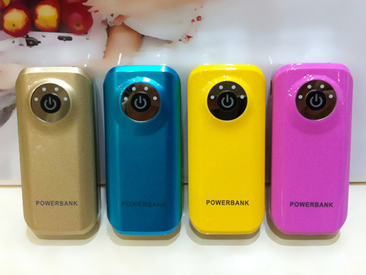 Customized Logo 6000mAh  18650 Battery  UV finish Portable Mobile Power Bank supplier
