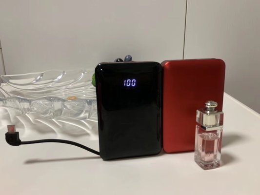 High Quality 2019 New 10000mAh  Polymer Battery Mobile Power Bank UV finish Mirror Charger supplier