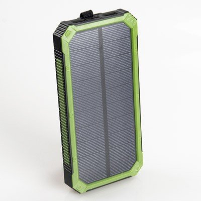 ABS 12000mAh Polymer Battery Dual USB Waterproof Solar Power Bank with Flash light supplier