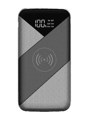 ABS 10000mAh Polymer Battery Dual USB Wireless Charger Power Bank supplier