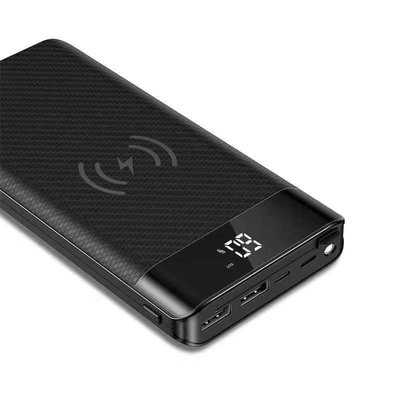 Real Power 20000mAh QI Wireless Charging Power Bank 5V 2A Dual USB supplier
